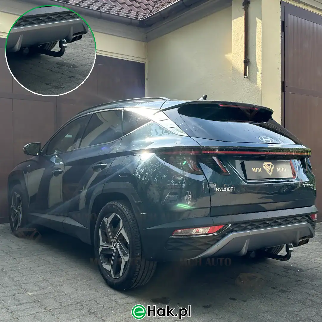 Profesjonalny montaż haka holowniczego Hyundai Tucson NX4!